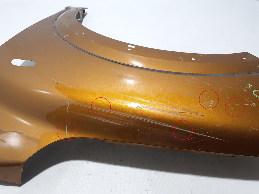Used Dacia JOGGER Front wing 631018101R