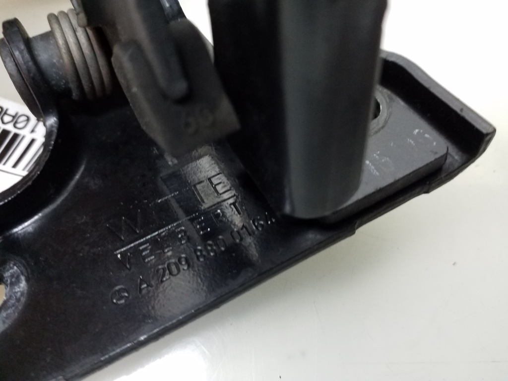 Used Mercedes Benz ML-Class Engine hood opening handle on the hood ...