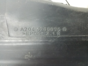 Naudotas Mercedes Benz GLK-Class Sandarinimo guma po variklio gaubtu ...