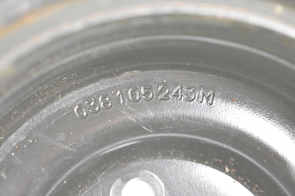 Used AUDI A4 Crankshaft Pulley 038105243M