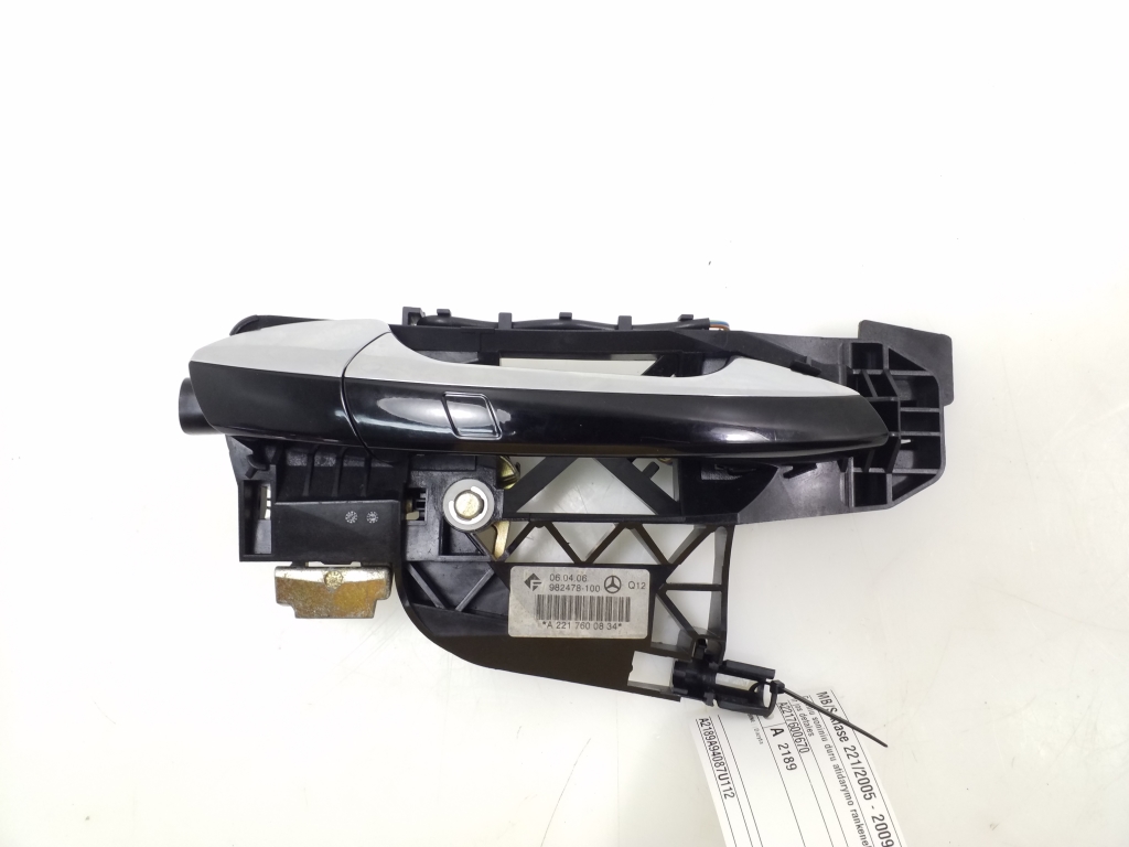 Used Mercedes Benz S-Class Rear side door opening handle outer and its ...